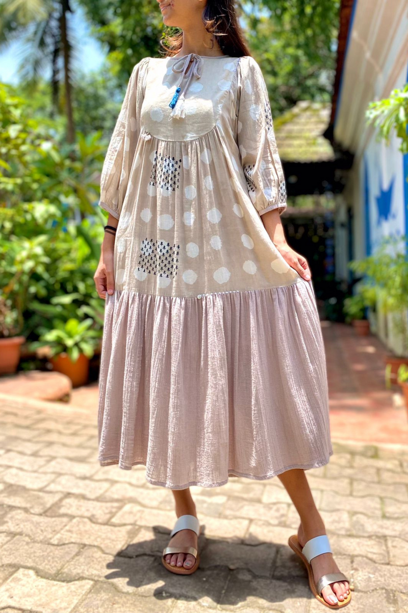 Ash Boho Dress – Paper Boat Collective | Goa | Bangalore