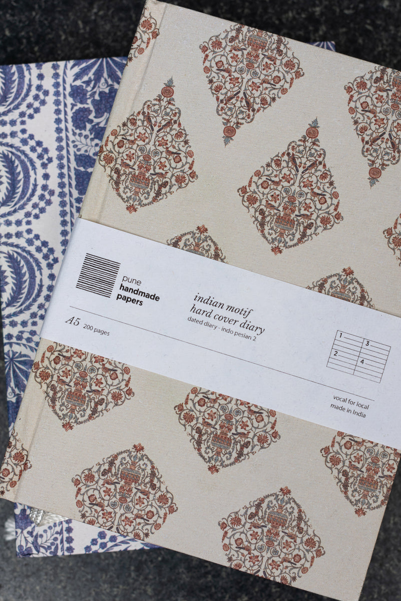 Indian Motif Diary – Paper Boat Collective | Goa | Bangalore